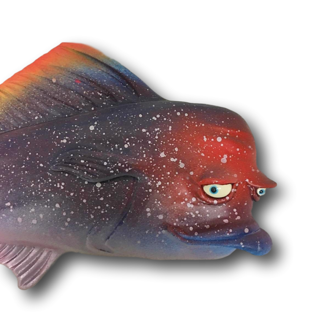 Crusty Rusty Fish With Attitude - Fish With Attitude by Mike Quinn