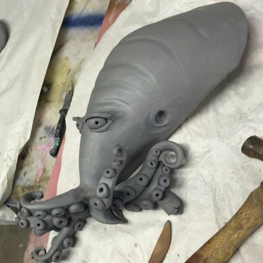 Custom Octopus - Fish With Attitude by Mike Quinn