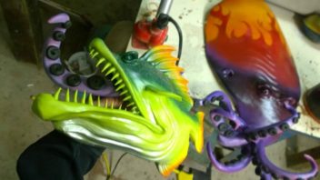 Custom Octopus - Fish With Attitude by Mike Quinn