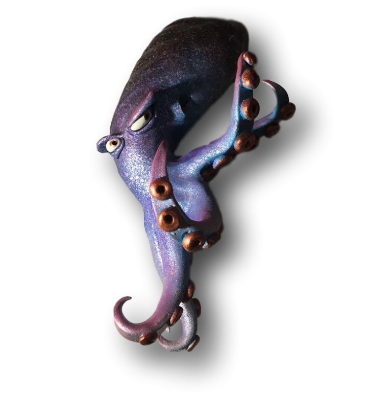 Custom Octopus - Fish With Attitude by Mike Quinn