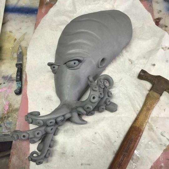Custom Octopus - Fish With Attitude by Mike Quinn