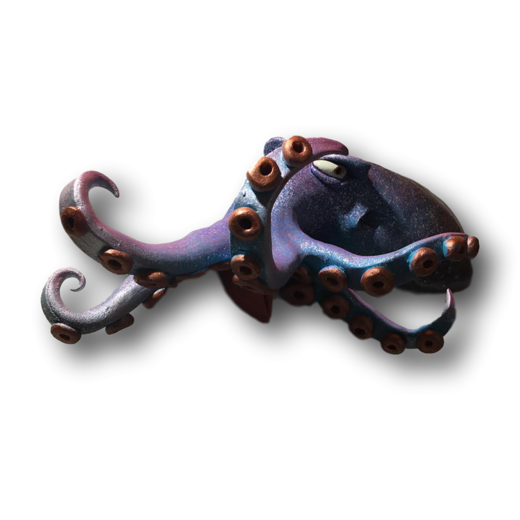 Custom Octopus - Fish With Attitude by Mike Quinn