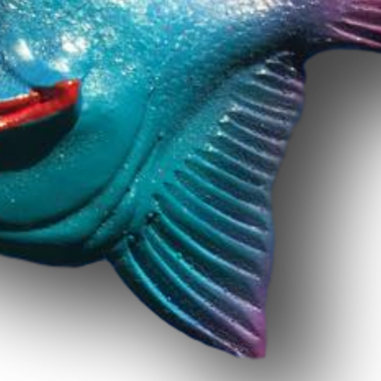 Elvis Fish - Fish With Attitude by Mike Quinn