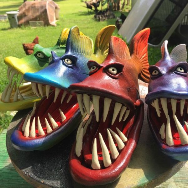 Custom Small Fish - Fish With Attitude by Mike Quinn