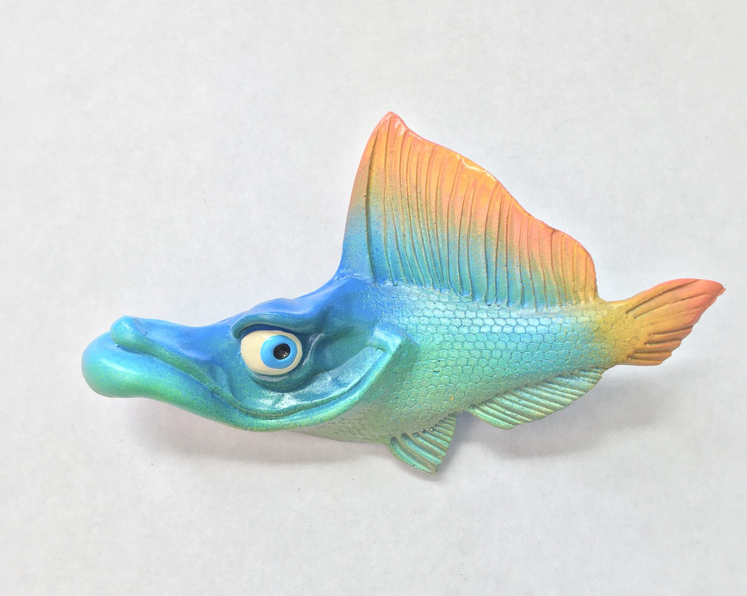 Blue Mullet Fish with Attitude - Fish With Attitude by Mike Quinn