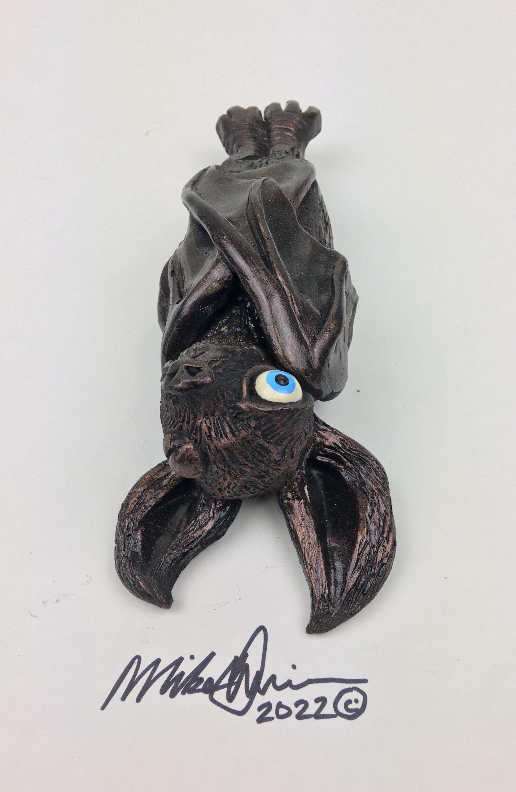 King Guano - Bat Wall Art - Fish With Attitude by Mike Quinn