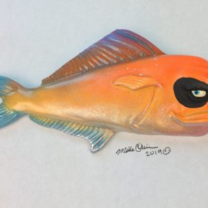 Crusty Rusty Fish With Attitude - Fish With Attitude by Mike Quinn