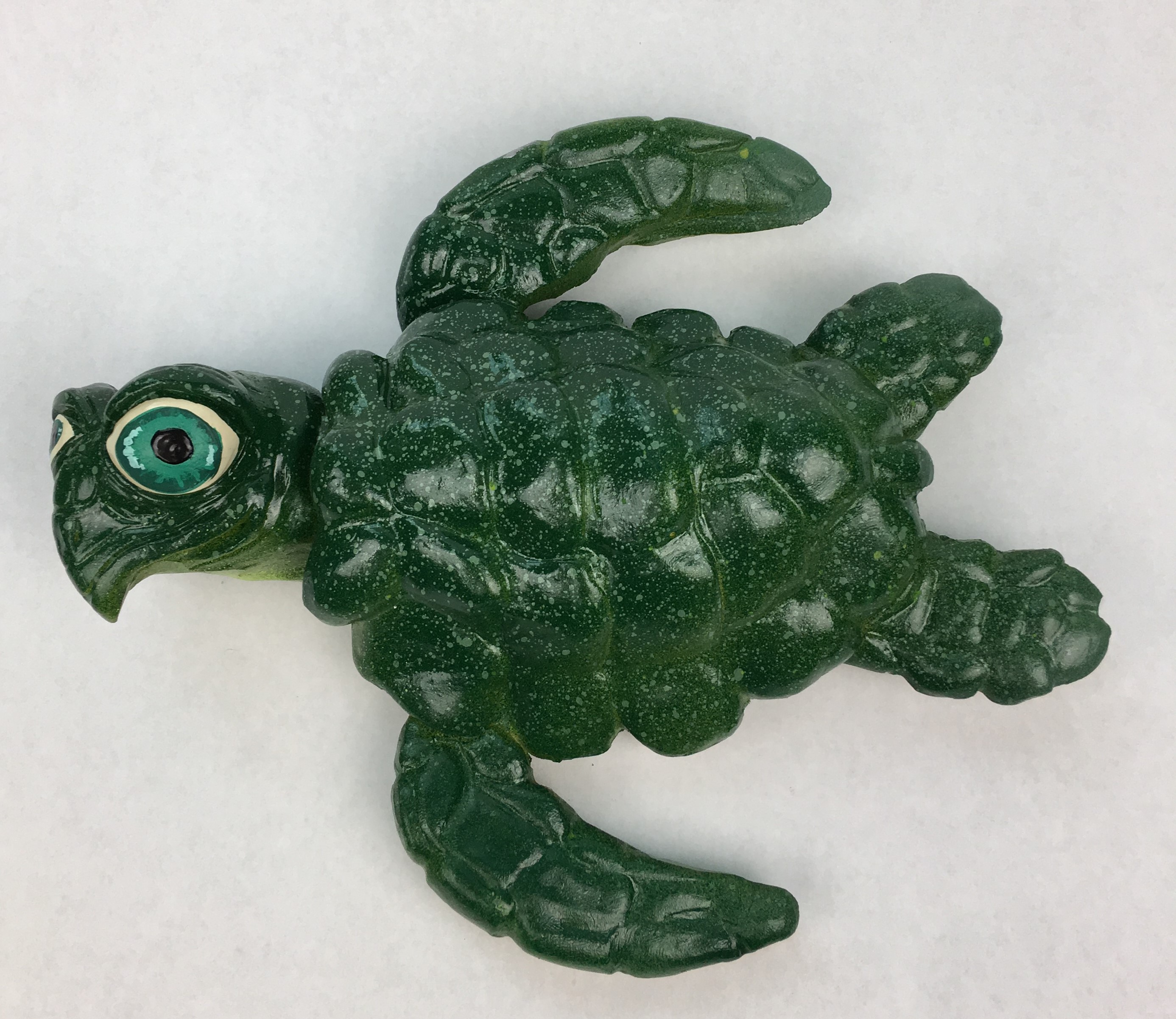 Frankie Two Guns Sea Turtle Wall Art - Fish With Attitude by Mike Quinn