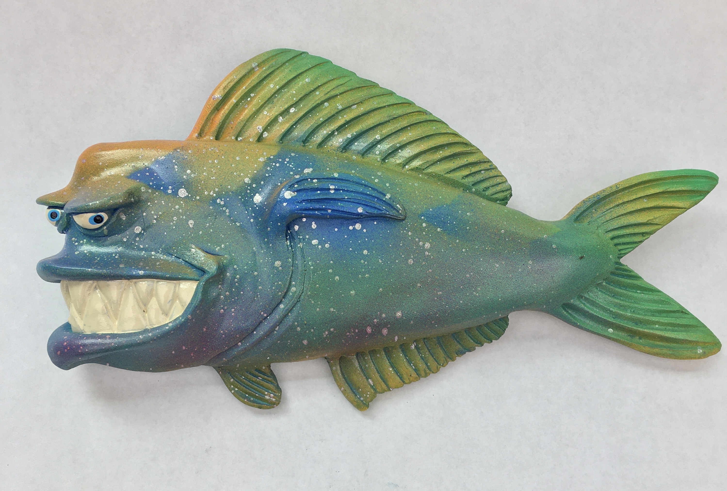 Toothy Uncle Charles Fish with Attitude - Fish With Attitude by Mike Quinn