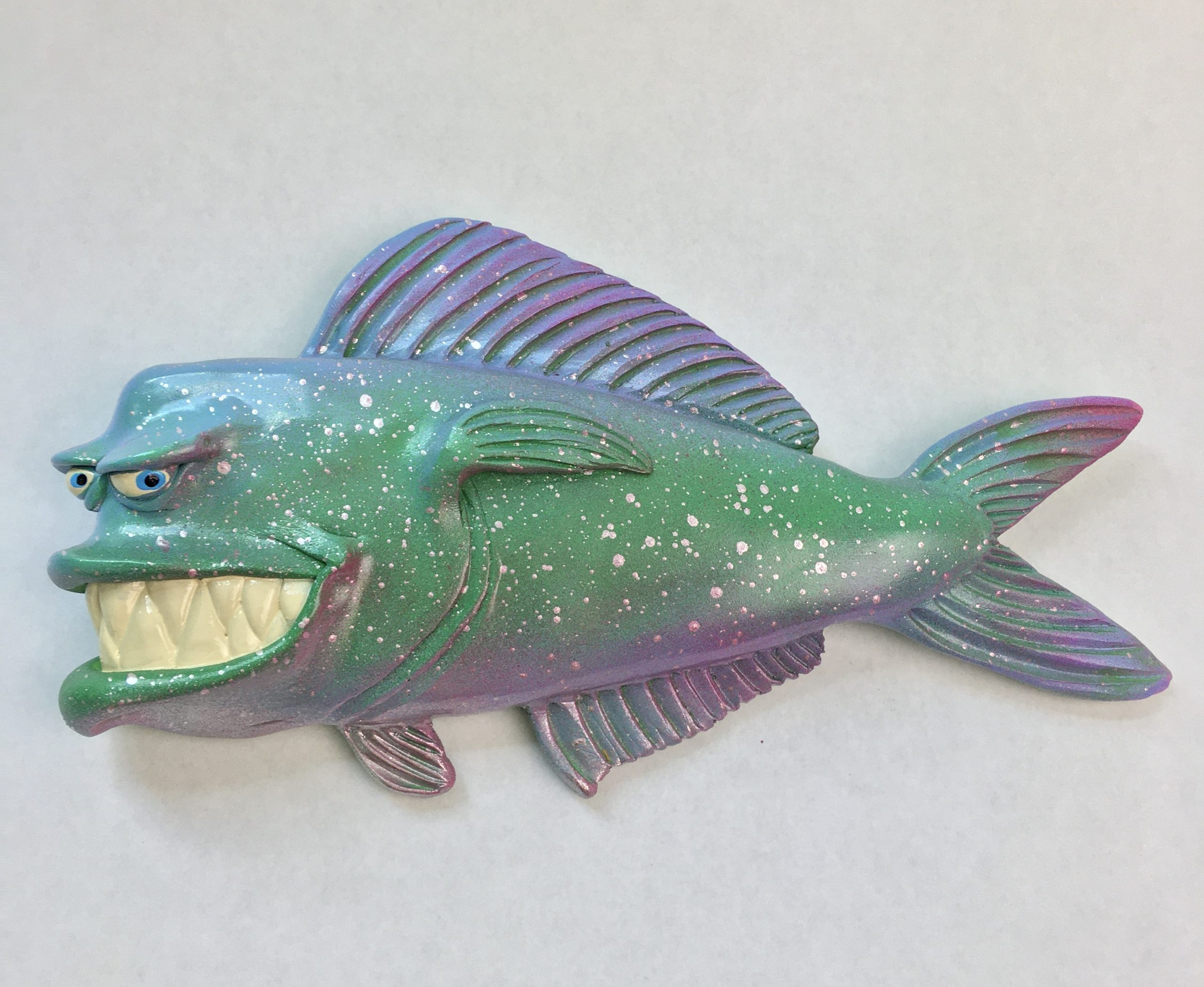 Toothy Uncle Charles Fish with Attitude - Fish With Attitude by Mike Quinn