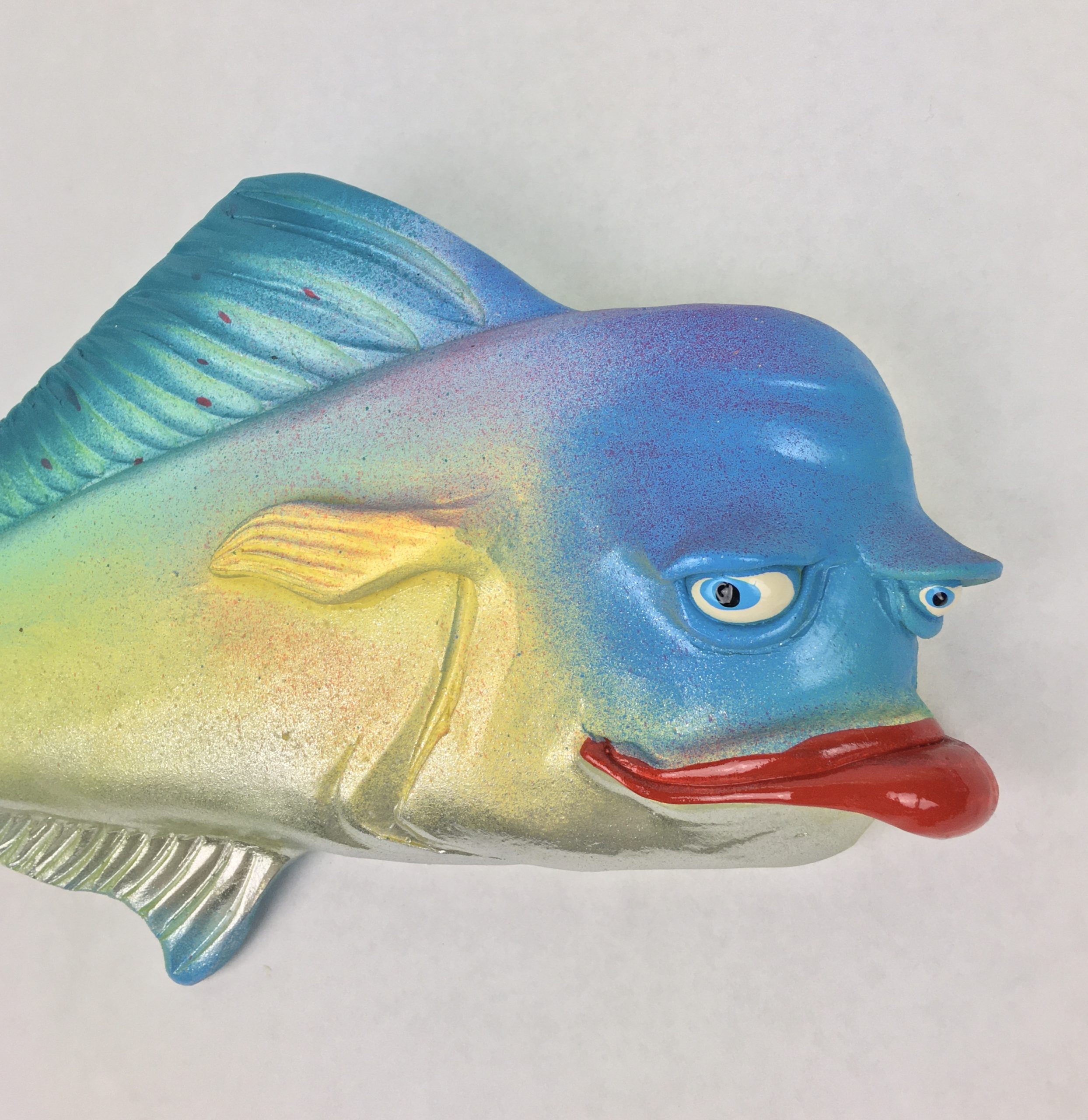 Crusty Rusty Fish With Attitude - Fish With Attitude by Mike Quinn