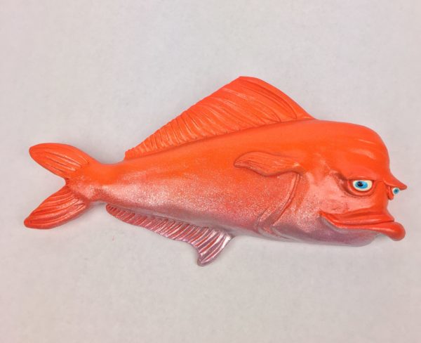 Funky Crusty Rusty Fish With Attitude - Fish With Attitude by Mike Quinn