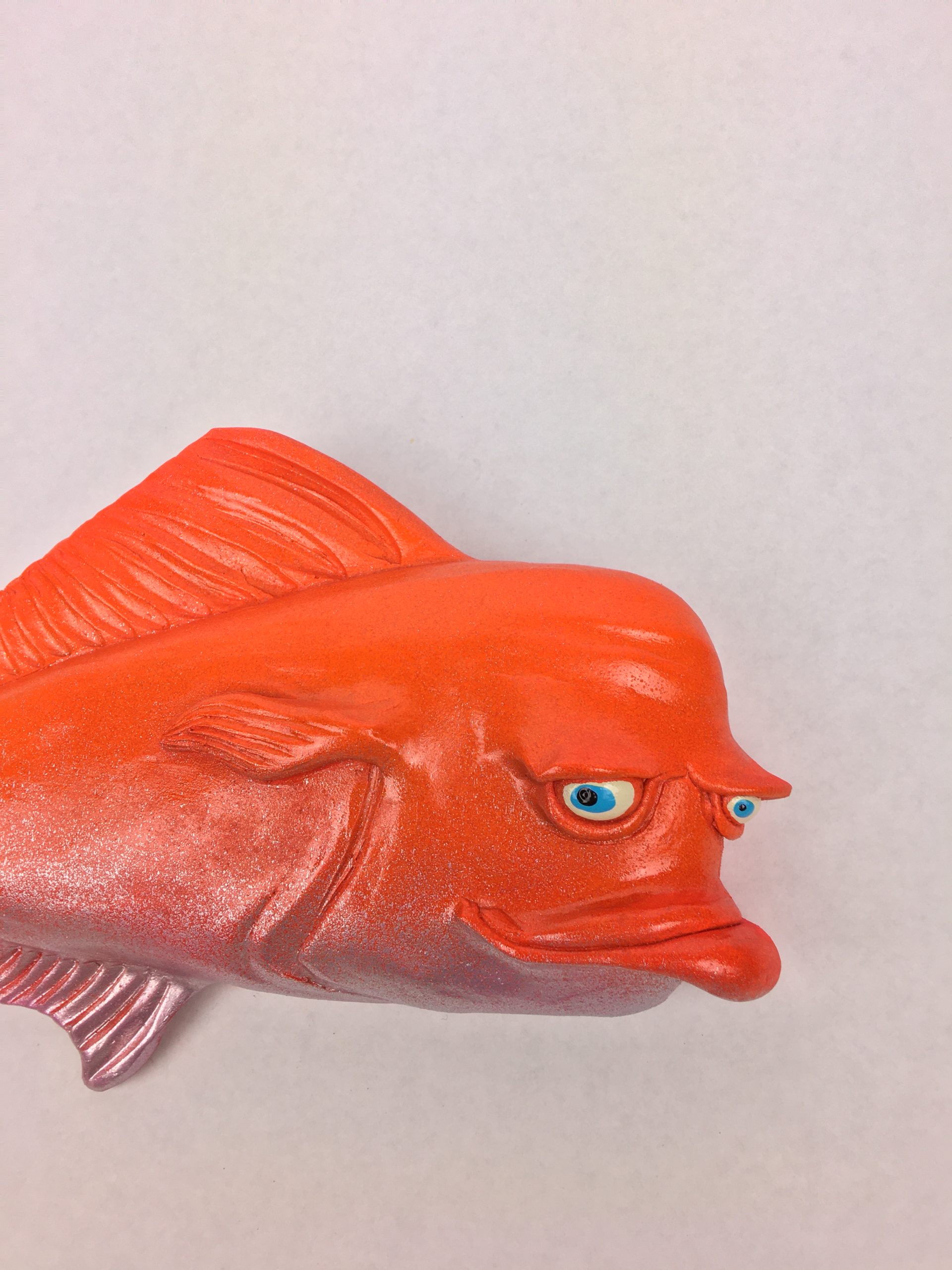 Funky Crusty Rusty Fish With Attitude - Fish With Attitude by Mike Quinn