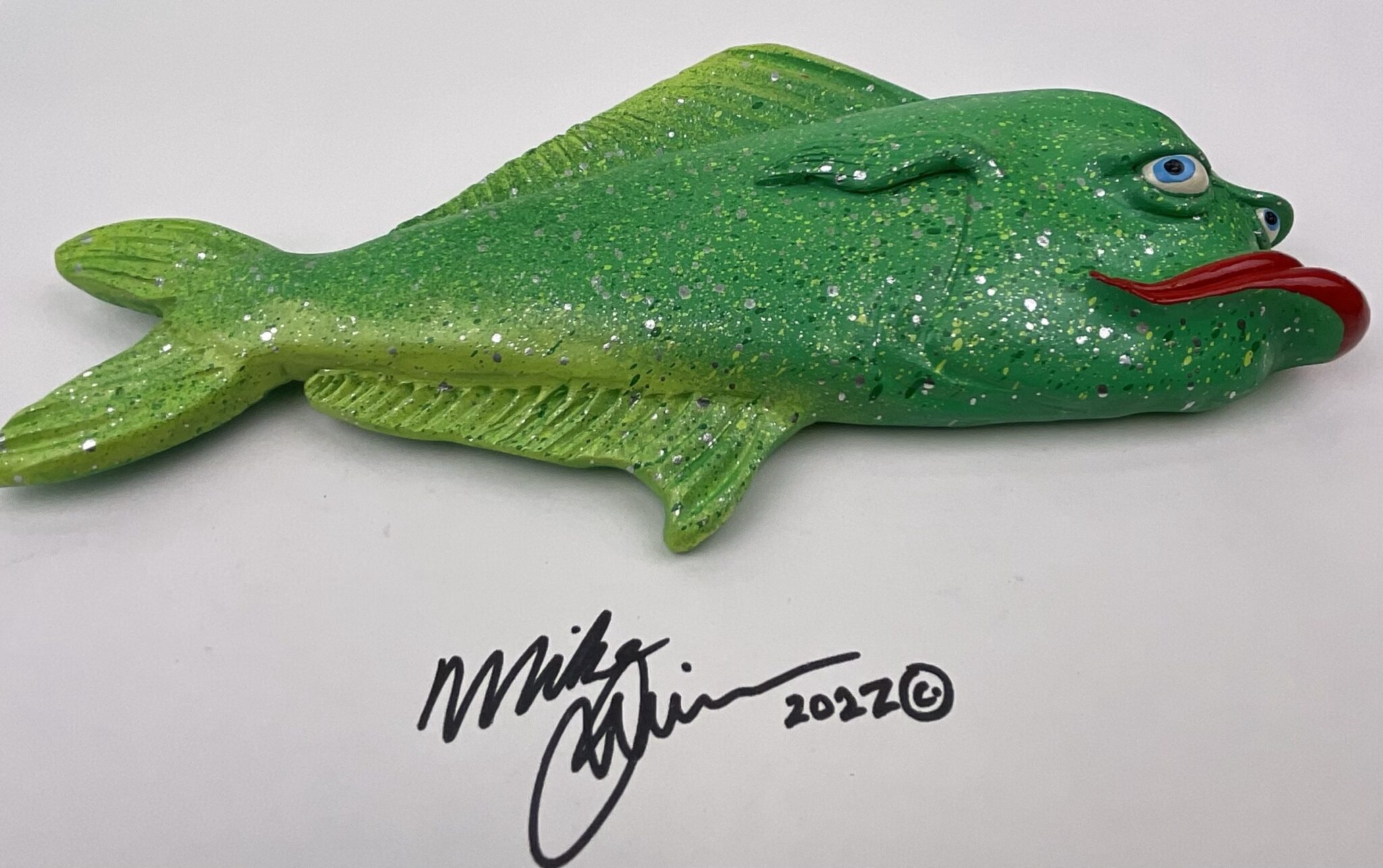 Funky Crusty Rusty Fish With Attitude - Fish With Attitude by Mike Quinn