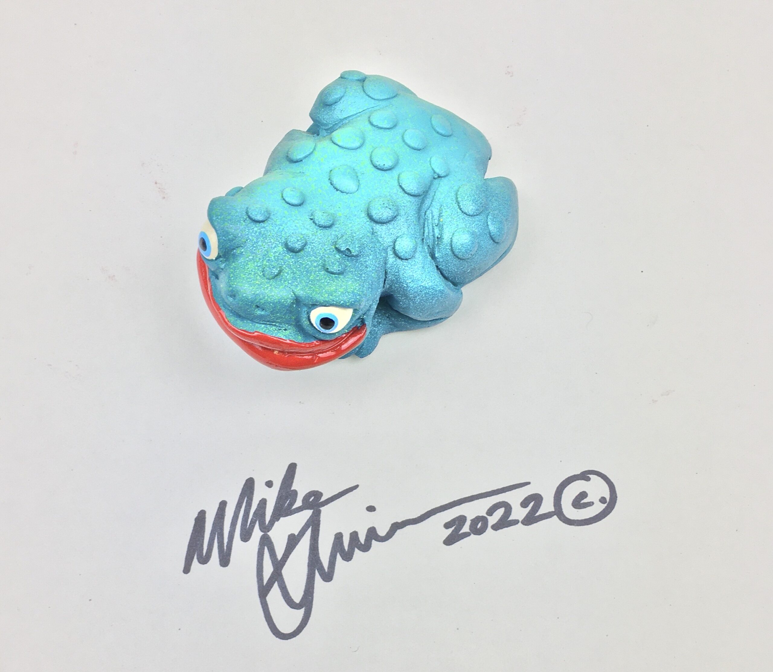 Fun Felipe - Frog Art - Fish With Attitude by Mike Quinn