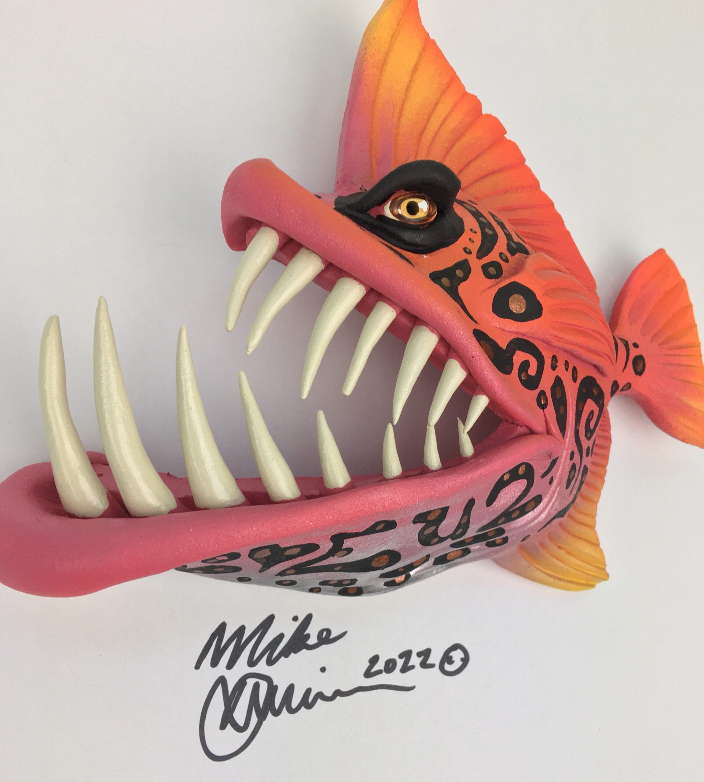 Veronica -Toothfish - Fish With Attitude - Fish With Attitude by Mike Quinn Veronica -Toothfish - Fish With Attitude - Fish With Attitude by Mike Quinn