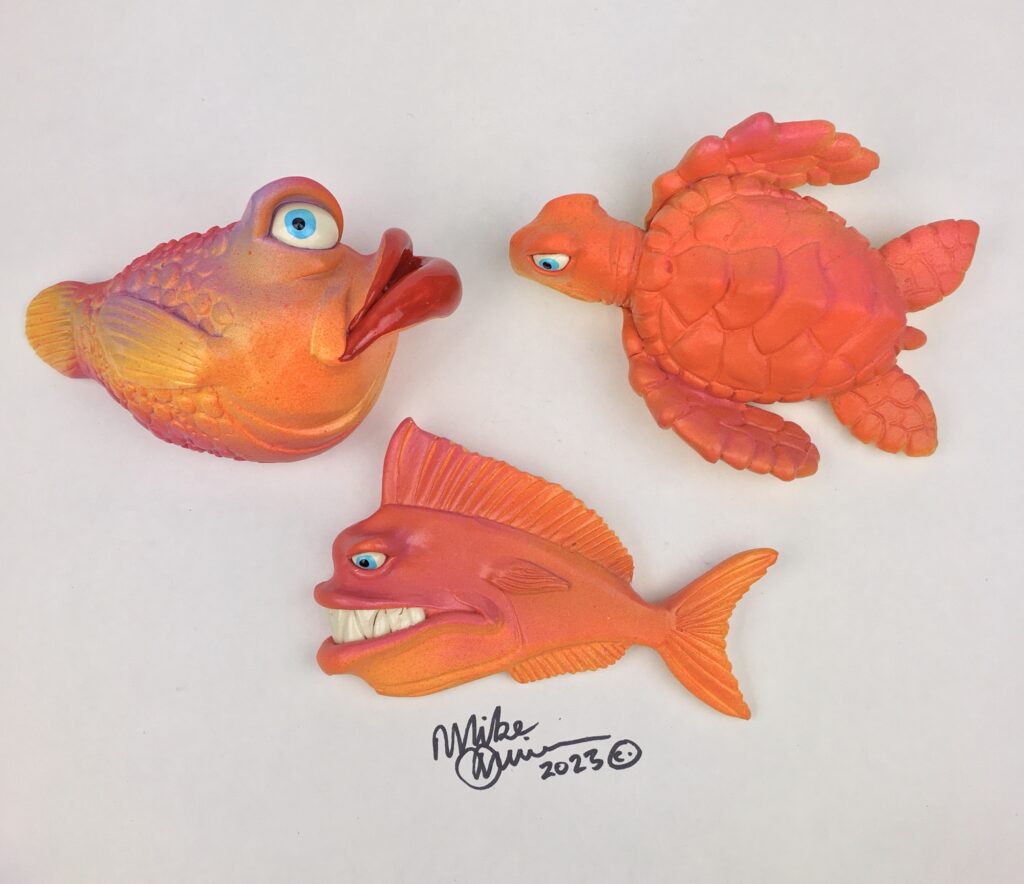 Trio!! Mrs. Snodgrass, King Kalana, and Roger Dodger -Fish with ...