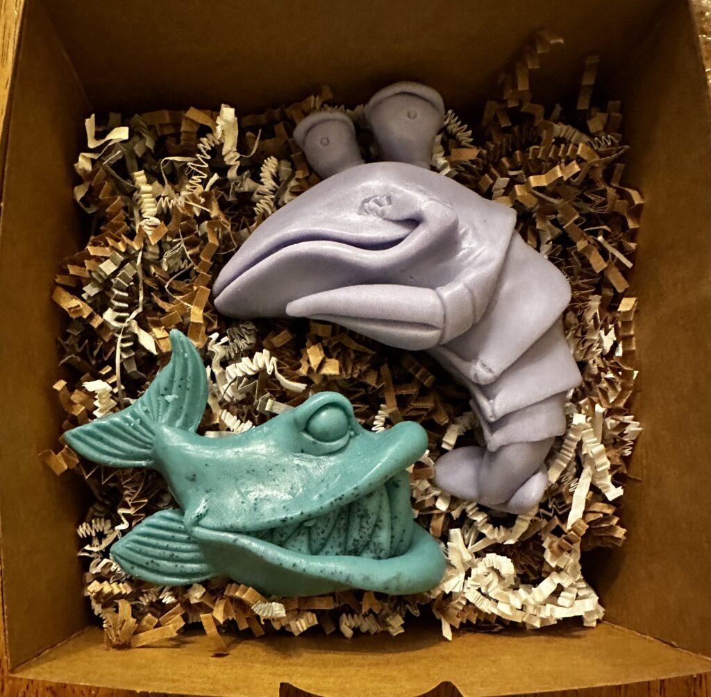 New Soaps!! Bender and Sherri - Fish With Attitude by Mike Quinn